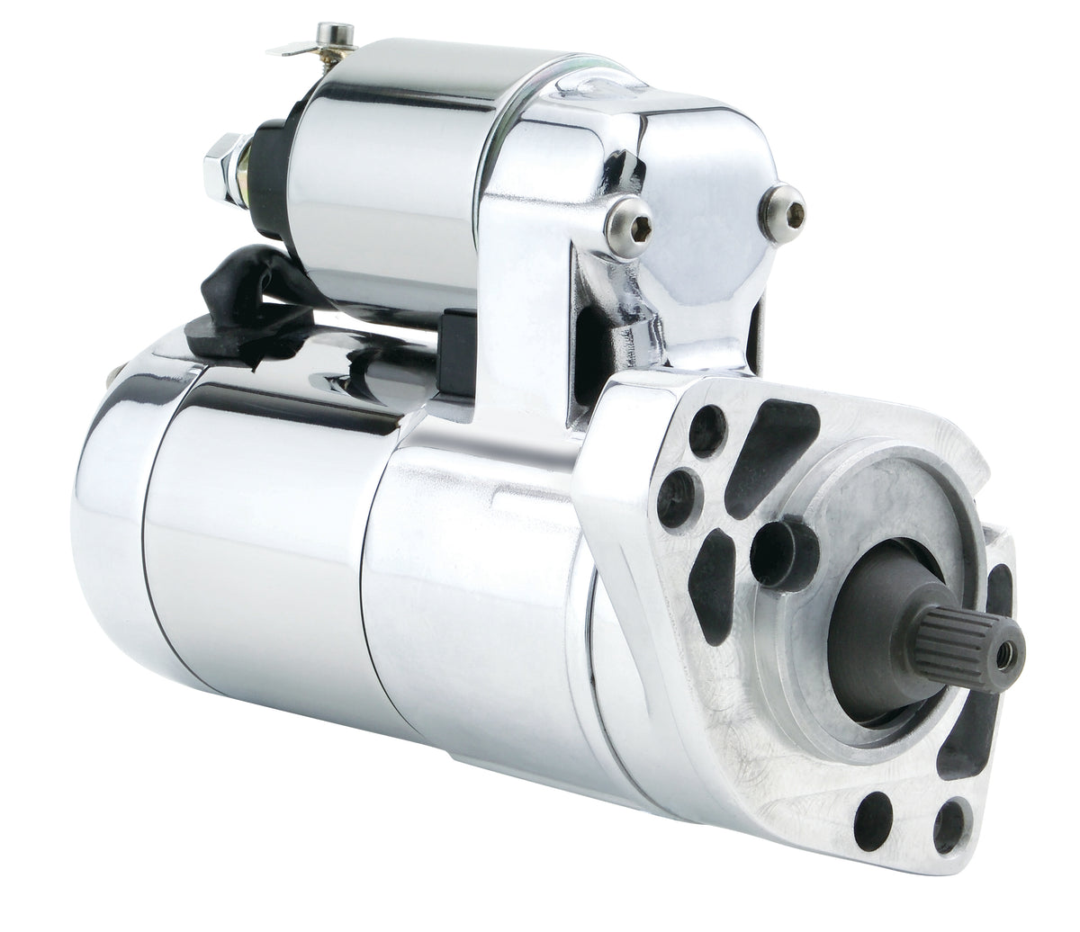 Compu-Fire 53700 - Chrome Gen 3 Starter for 90-06 Big Twin Harley ...