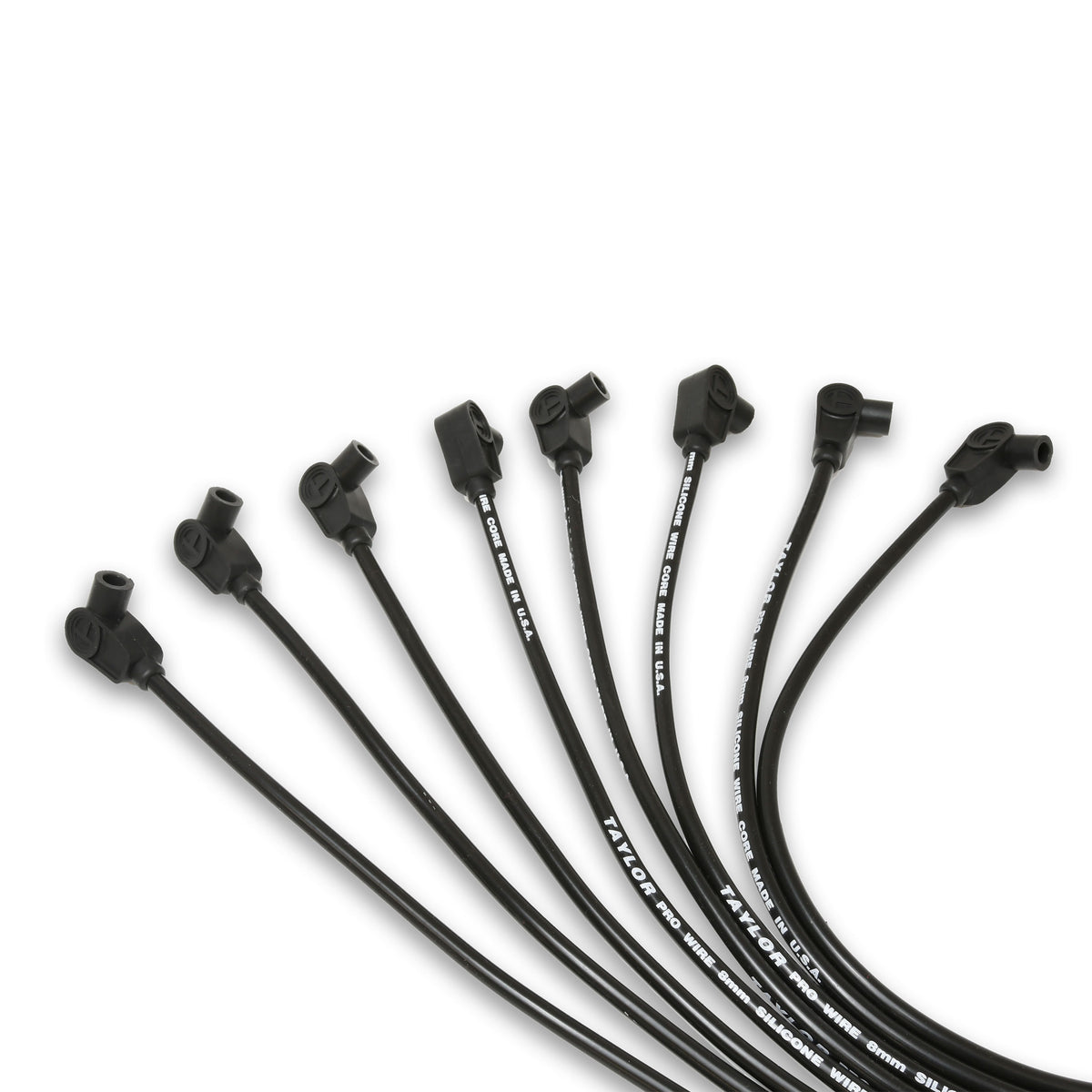 Taylor Cable 70060 8mm Pro Wire TCW univ 8 cyl 90 black – Pertronix
