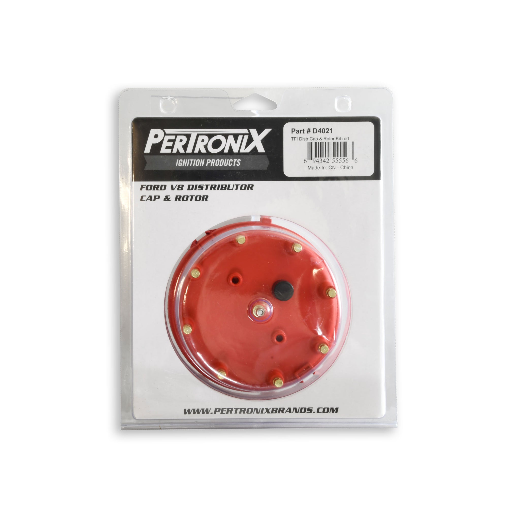 PerTronix D4021 Flame-Thrower Ford TFI Distributor Cap and Rotor Kit ...
